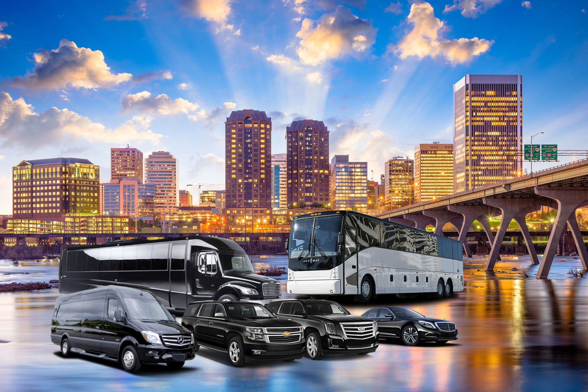 Book Limo Services, Party and Mini ,Charter Buses | AA Limo Worldwide